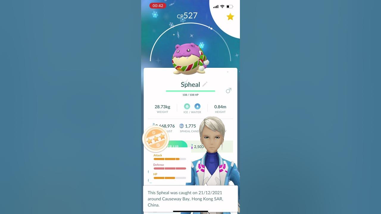 Pokemon Go Shiny Spheal Youtube