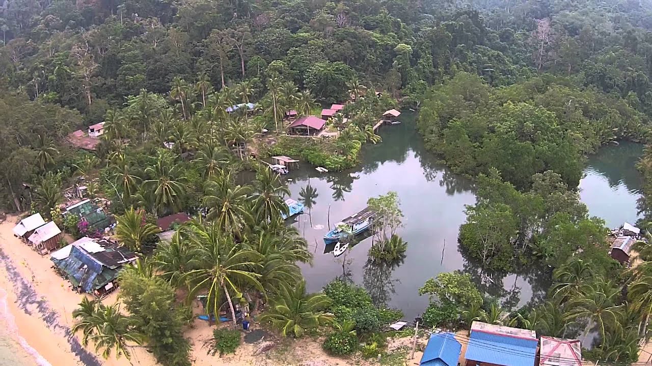malaysia island tioman island homestay resort nipah - YouTube