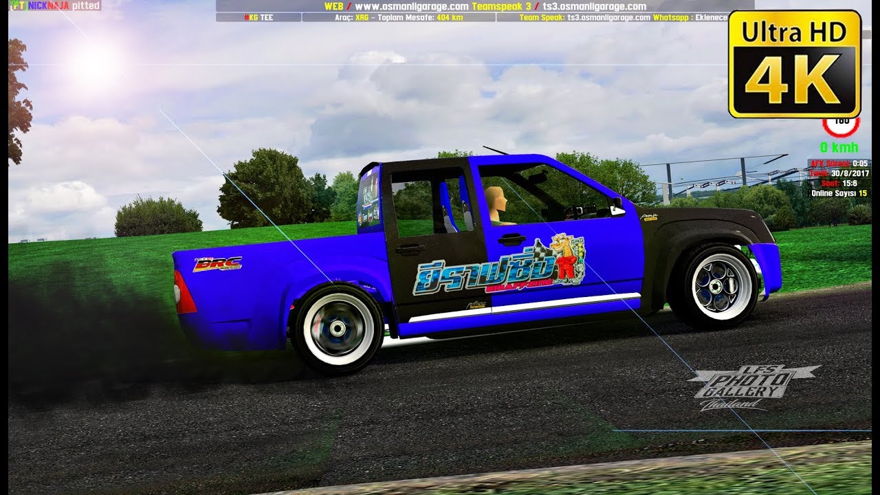 LFS DRAG TEAM (TH) กระบะซิ่งเมืองไทย Test D Max Hilender Cr.Kit[Best ...