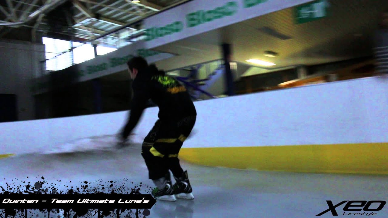 Front flip on ice - Freestyle Ice Skating - YouTube