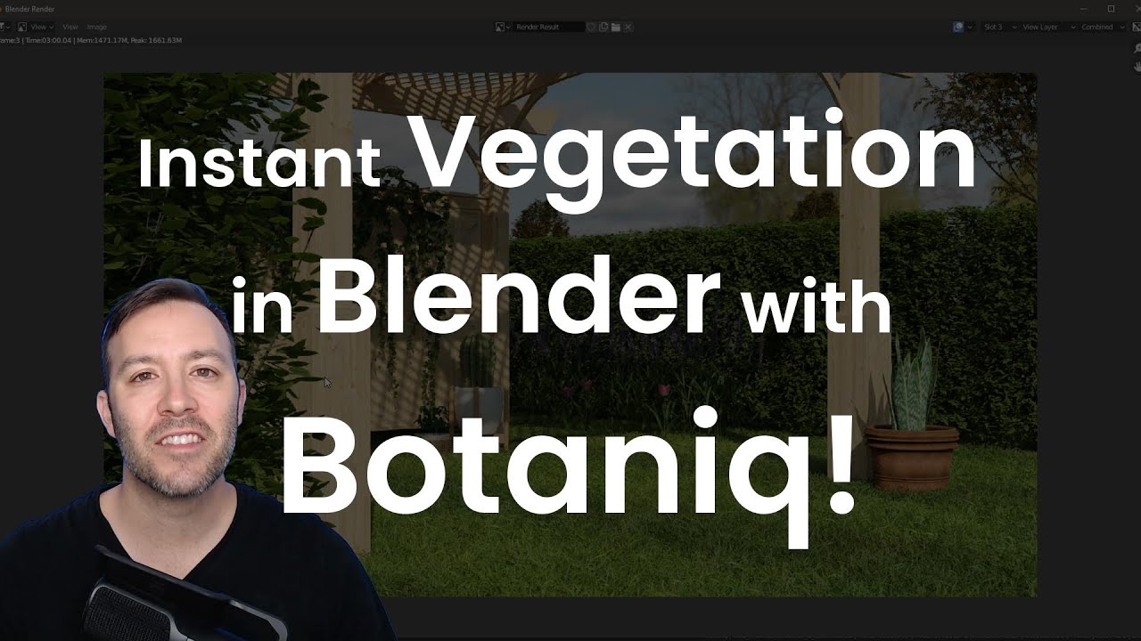 Instant Vegetation in Blender with Botaniq! - YouTube