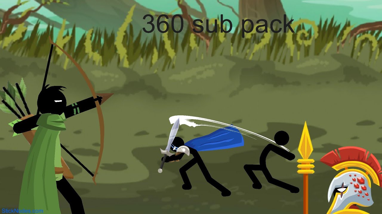 sw3 sub pack 360 [sticknodes]#pack #stickwar #sticknodes - YouTube