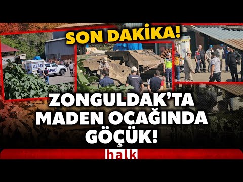 SON DAKİKA! Zonguldak'ta maden ocağında göçük! 1 işçi mahsur kaldı!