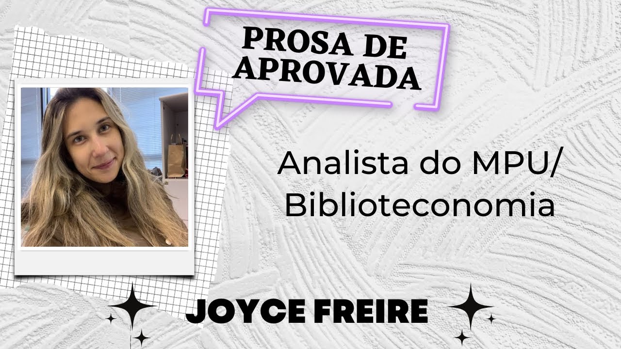 #3 Prosa de Aprovada com Joyce Freire - YouTube