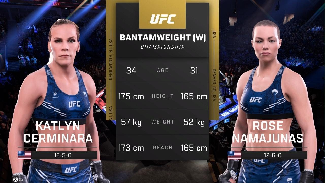 UFC 5: Battle of the Titans - Katlyn Cerminara vs. Rose Namajunas Full ...