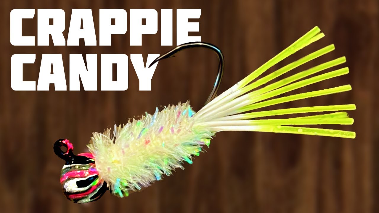 Tying a KILLER Rubber Leg Crappie Jig - YouTube