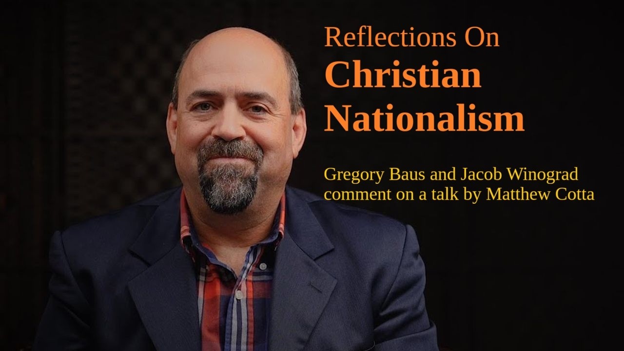 Reflections On Christian Nationalism - Baus and Winograd comment on ...
