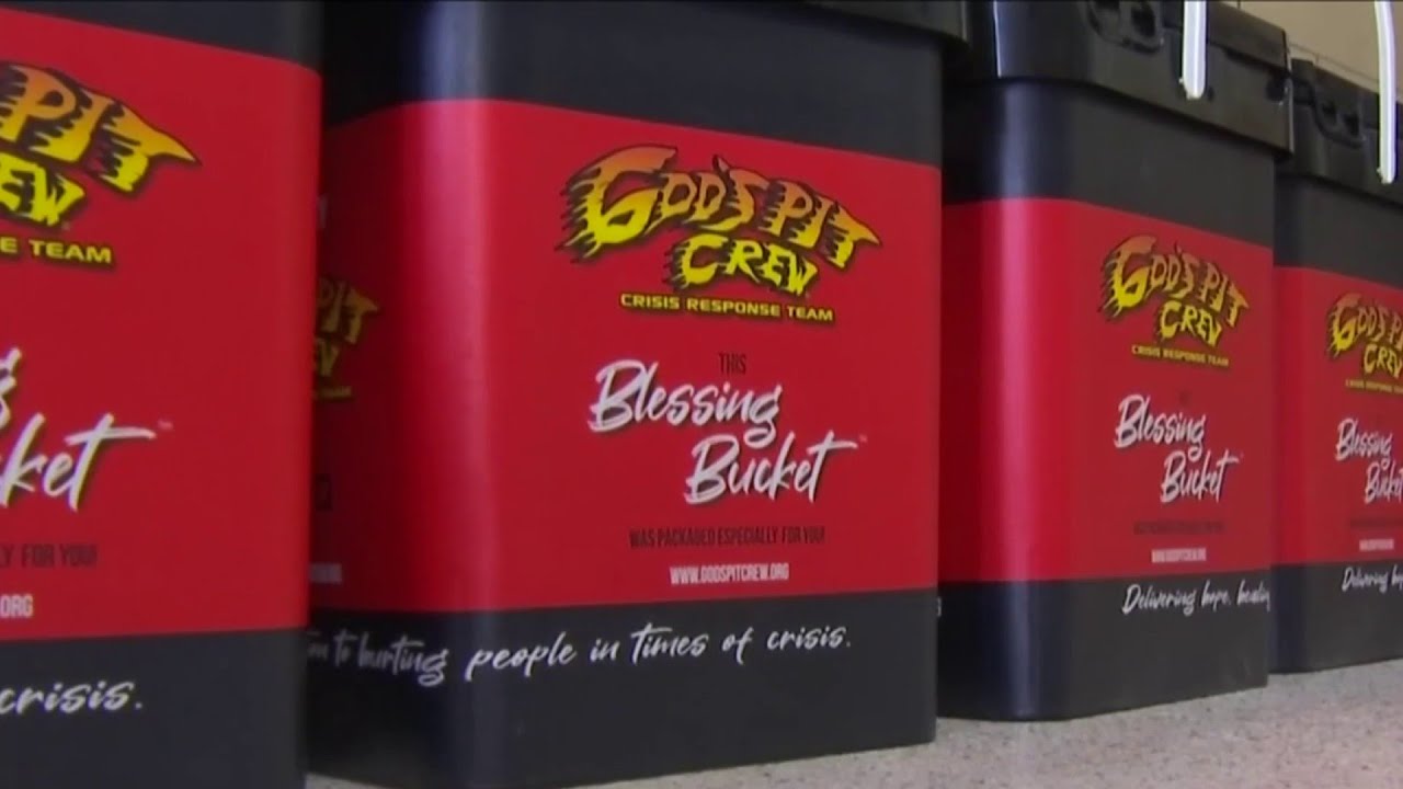School installing "Lockdown Blessing Buckets" in classrooms - YouTube
