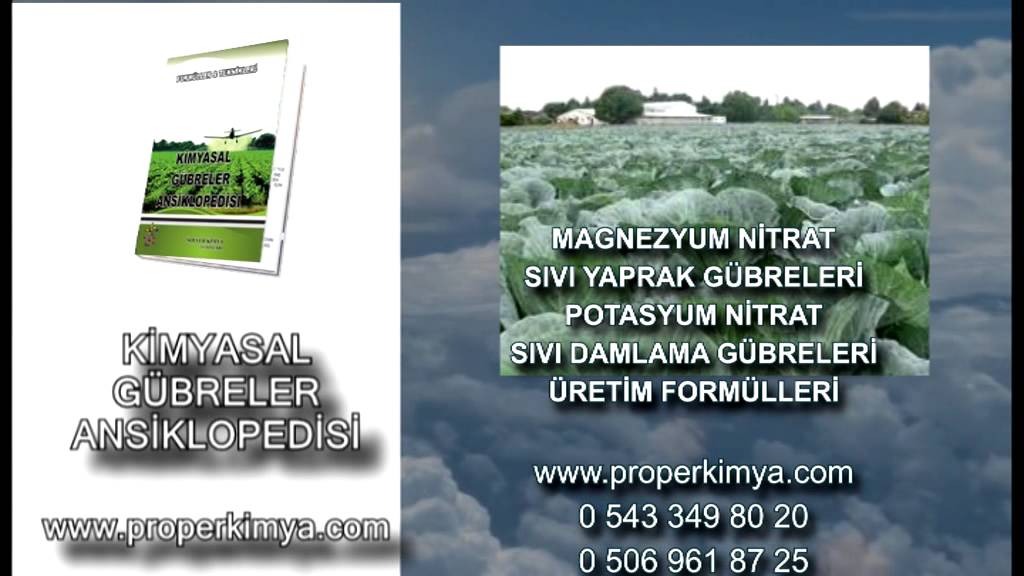 MAP GÜBRE GÜBRESİ FAYDALARI - YouTube