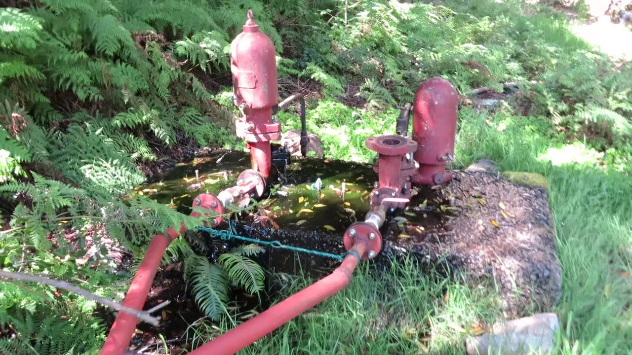 Blake's Hydram water pump on Table Mountain - YouTube