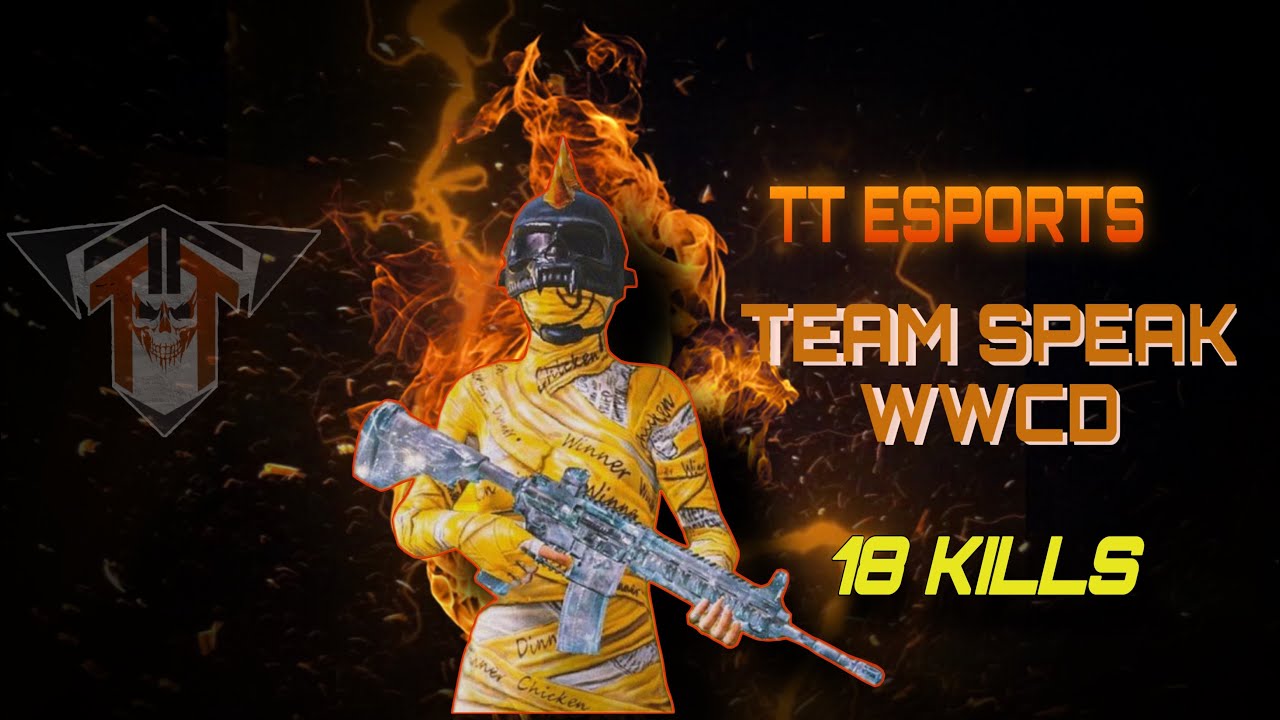 TEAM SPEAK WWCD 18 KILLS 😱 ( TOTAL TERROR ESPORTS ) 14 Pro max - YouTube