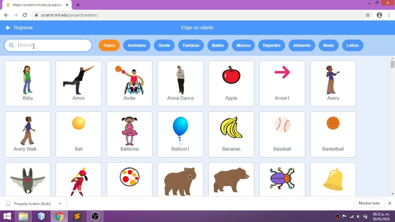 Scratch 5° El gato pescador 1 p2 - YouTube