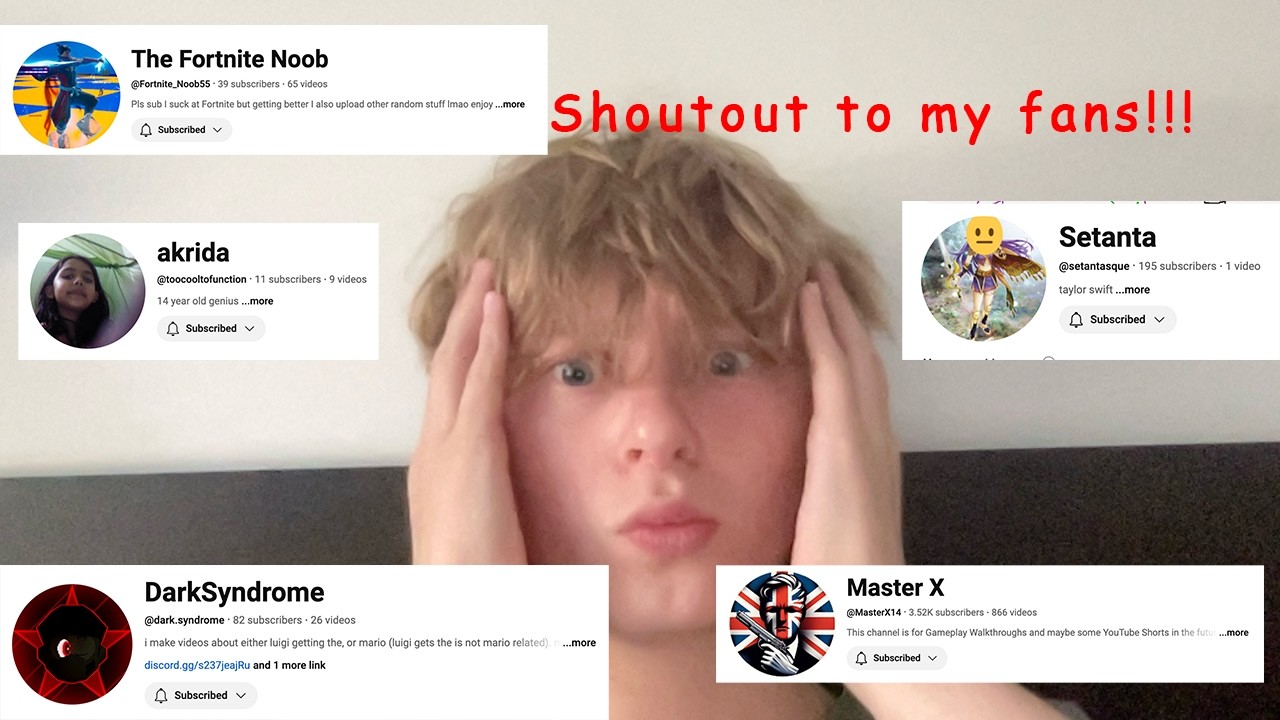 Shoutout to my top fans!!!! 💯💯💯 - YouTube