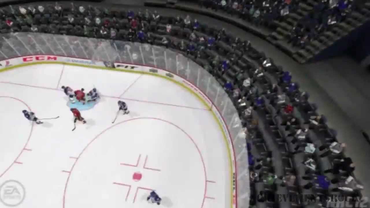 NHL 12 - Flying Net (Goalie Makes Net Go Flying Across Stadium ...