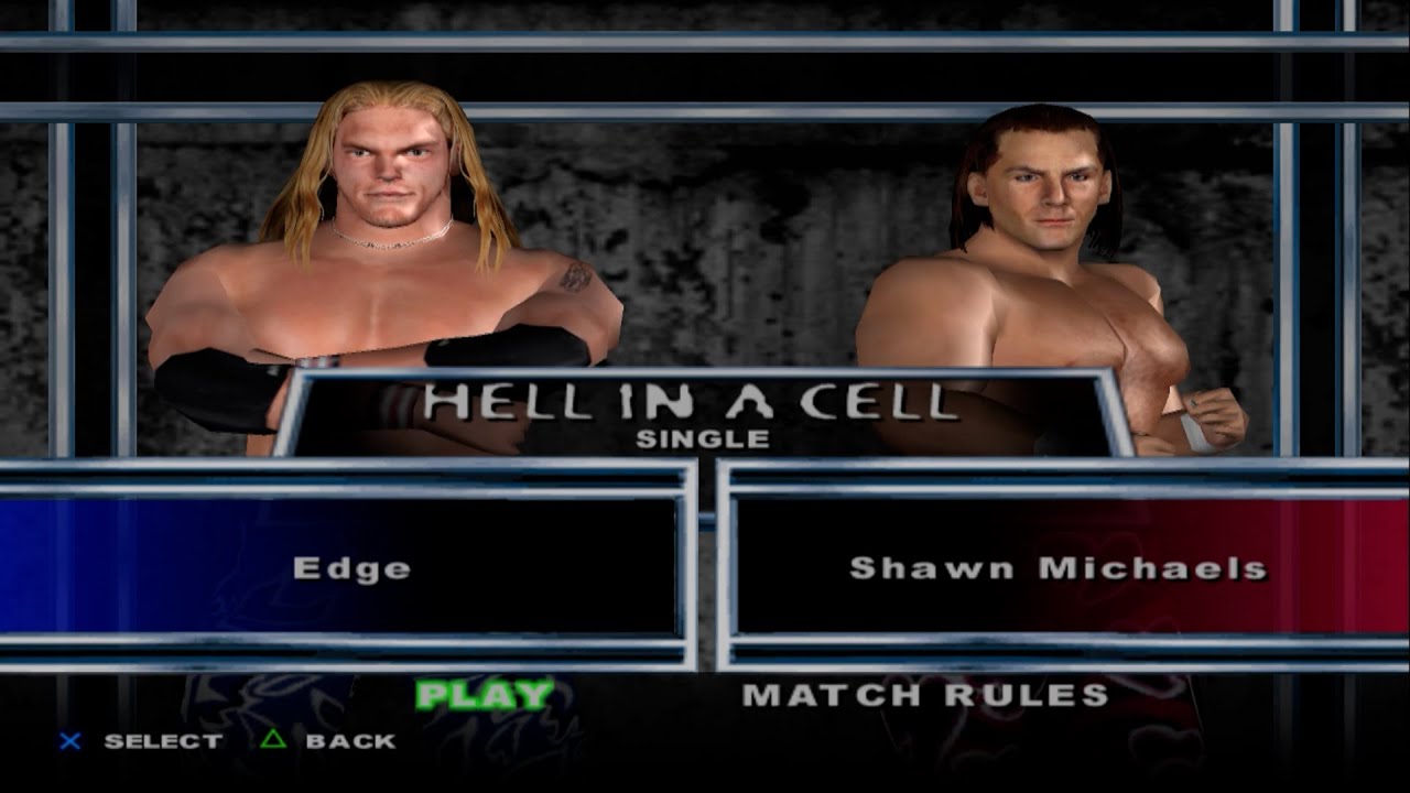 WWE SmackDown! Here Comes the Pain - Edge VS Shawn Michaels - YouTube