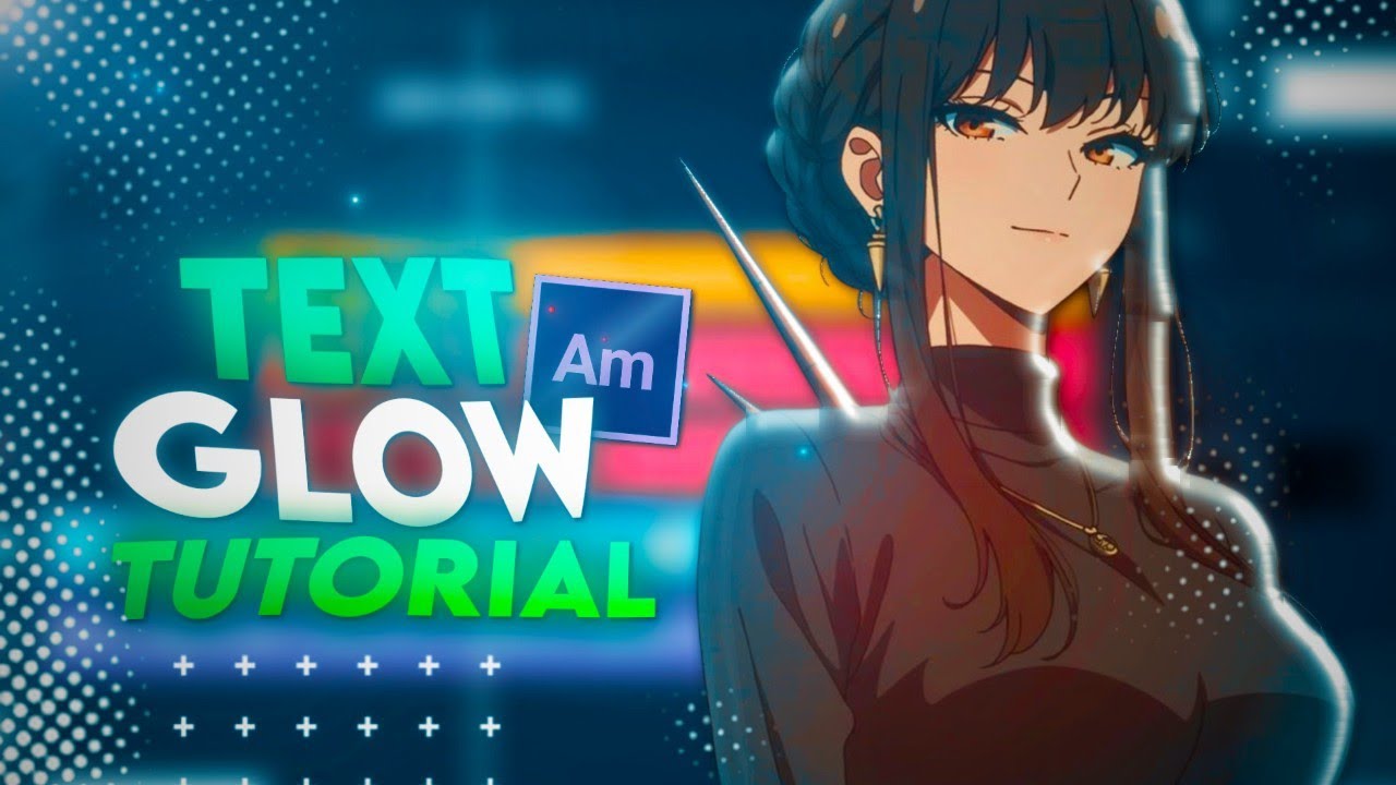 "Text Glow" - SIMPLE TUTORIAL | Alight Motion - YouTube