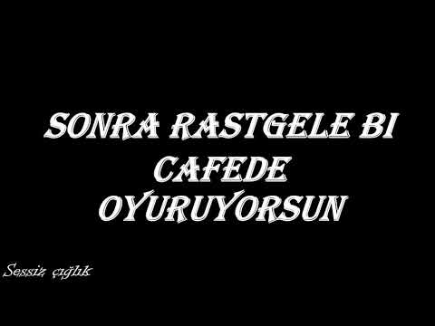 Ayrıldık işte bitti..
