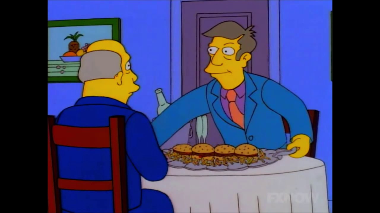 Steamed Hams but the transitions are done in Windows Movie Maker - YouTube