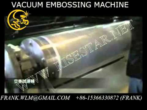 VACUUM EMBOSSING MACHINE - YouTube
