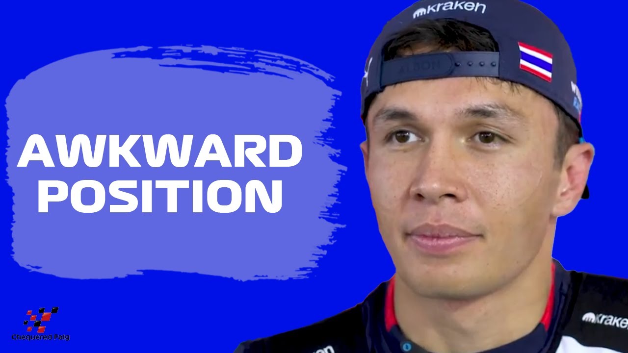 Alex Albon: I entered a strange position | Post Race Interview ...