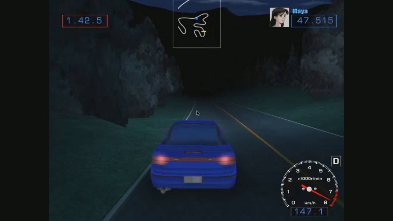 Initial D:Mountain Vengeance - Akagi S1 Vs. Clock Downhill in 1:13.1 ...