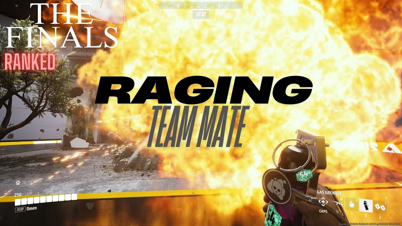 Team Mate rages in ranked (THE FINALS) - YouTube