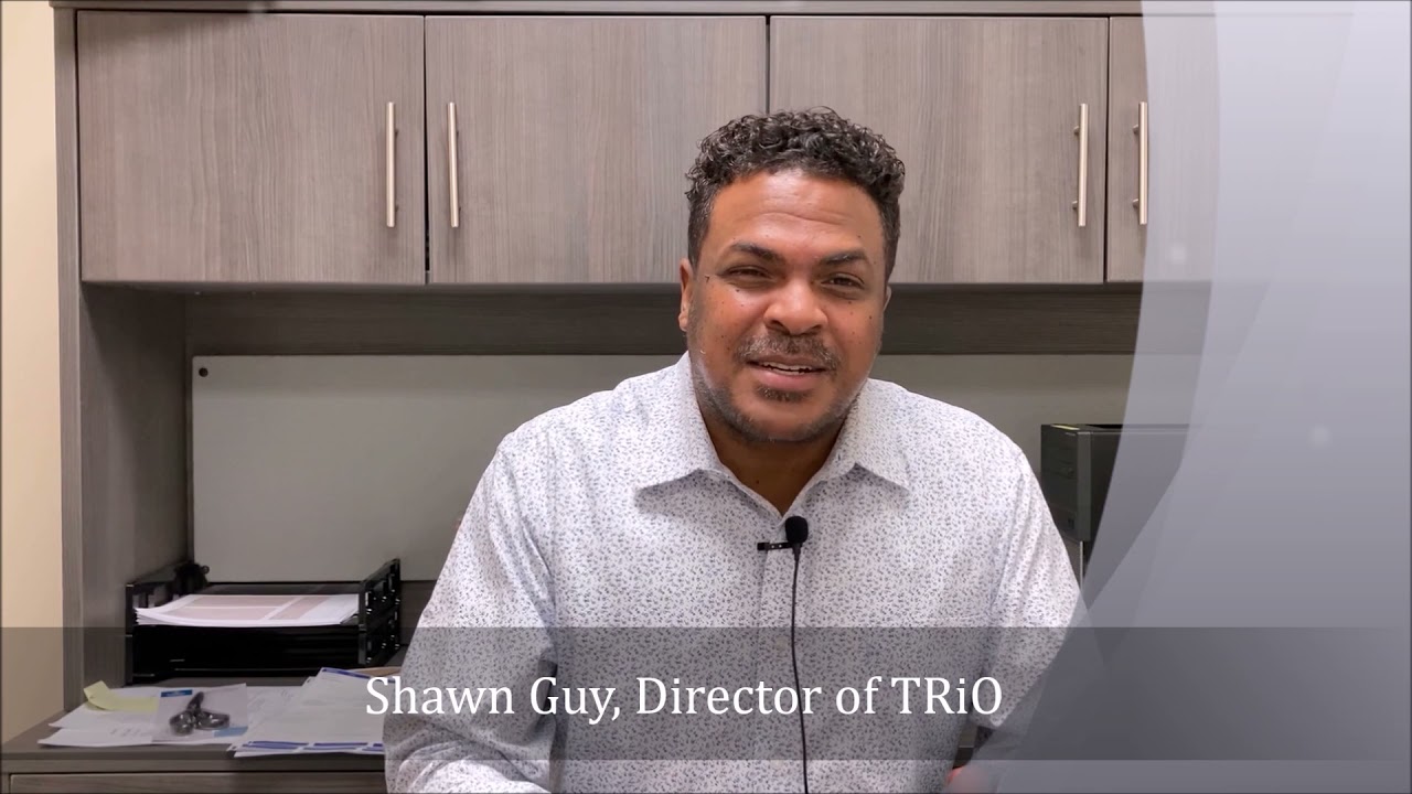 Introducing Shawn Guy, Director of TRiO - YouTube