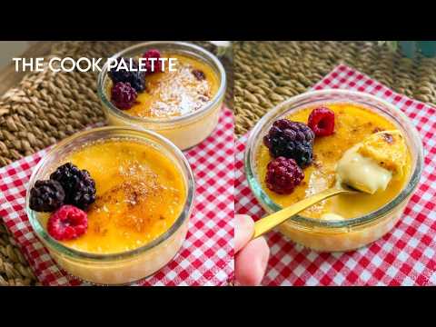 Krem Brule Tarifi ( Crème Brûlée ) ❤️ - Tüm Püf Noktalarıyla Kusursuz Tarif ✅