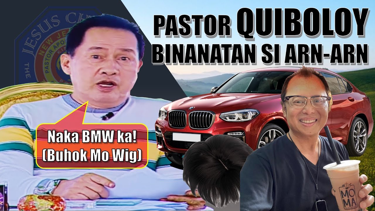 QUIBOLOY Binanatan si ARNOLD CLAVIO | BMW - Buhok Mo Wig | Perlas ng ...