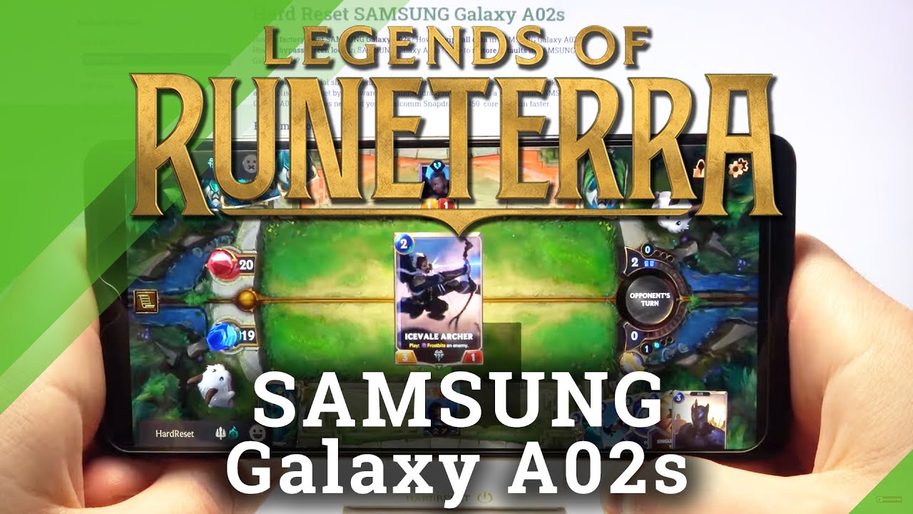 Legends of Runeterra on SAMSUNG Galaxy A02s – Performance Checkup - YouTube