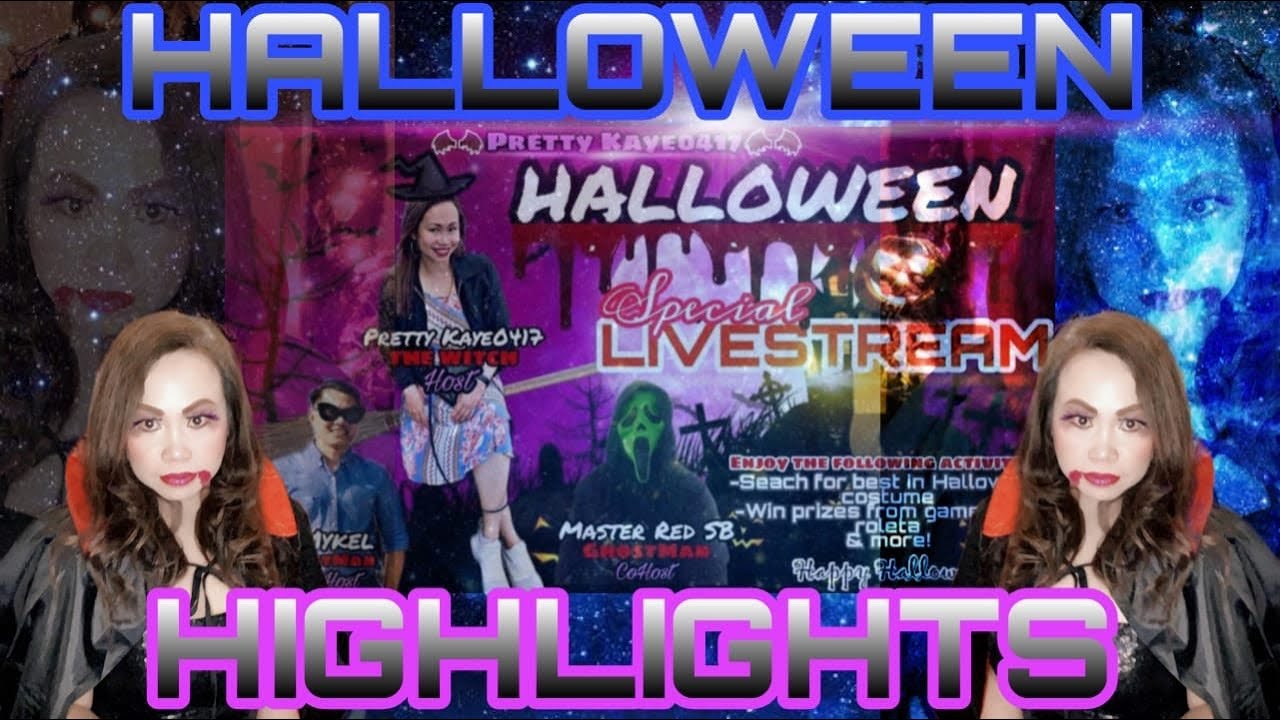 Halloween Livestreaming highlights - YouTube
