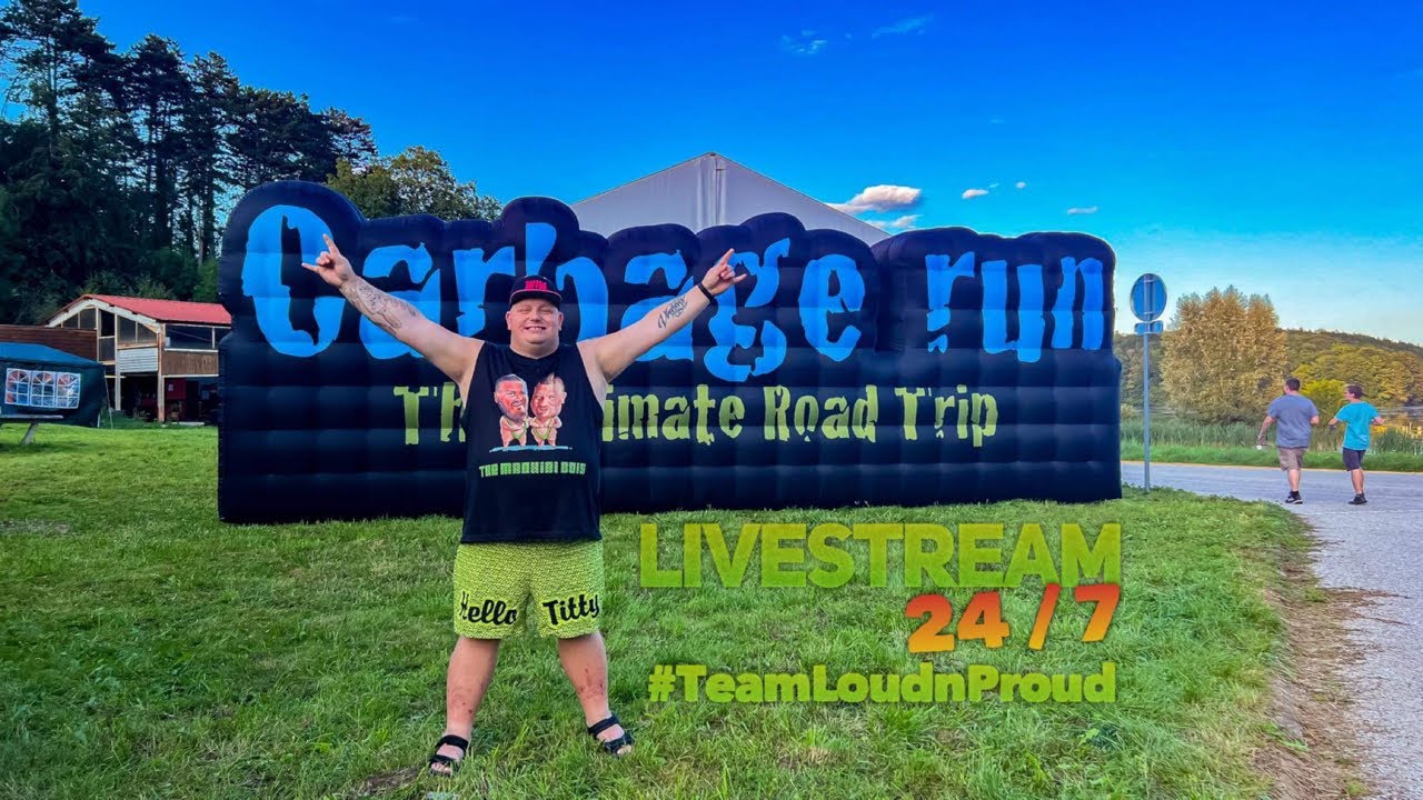 Carbage Run 2023, Livestream 24/7, #TeamLoudnProud - YouTube