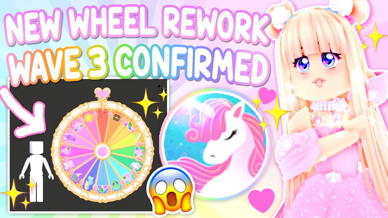 😍NEW WHEEL REWORKED! WAVE 3 NEW ITEMS COMING CONFIRMED👑 Royale High ...