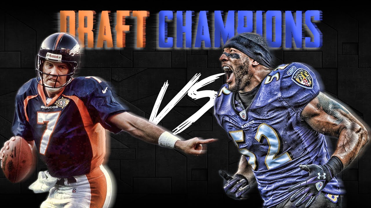 Madden NFL 16 Draft Champions Legend Battle Ray Lewis VS John Elway In ...