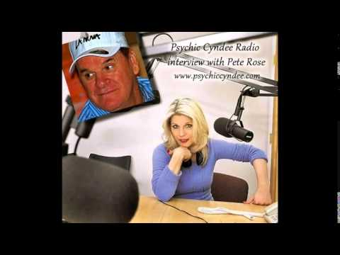 Psychic Cyndee Radio - Pete Rose Interview - YouTube