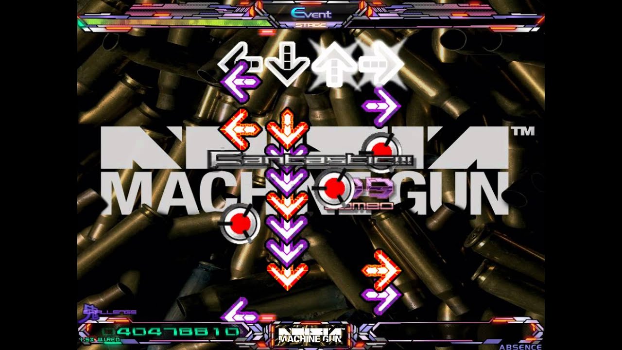 Noisia - Machine Gun (16 bit remix) STEPMANIA - YouTube