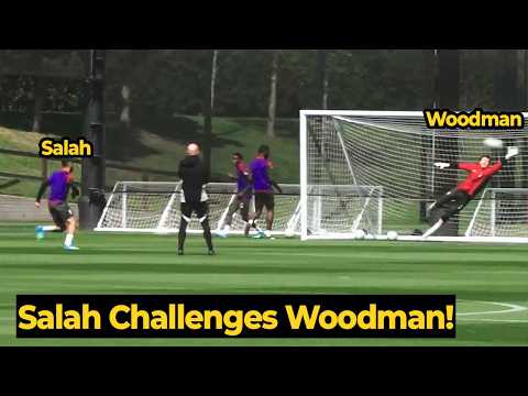 Woodman saves shocks Mo Salah as Mamardashvili misses intense training ahead of Palace clash!