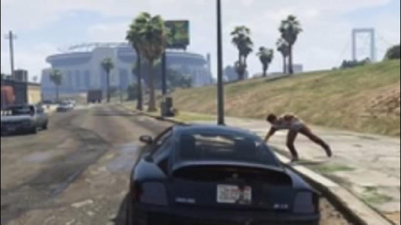 GTA San Andreas NPC reincarnated in GTA 5 - YouTube