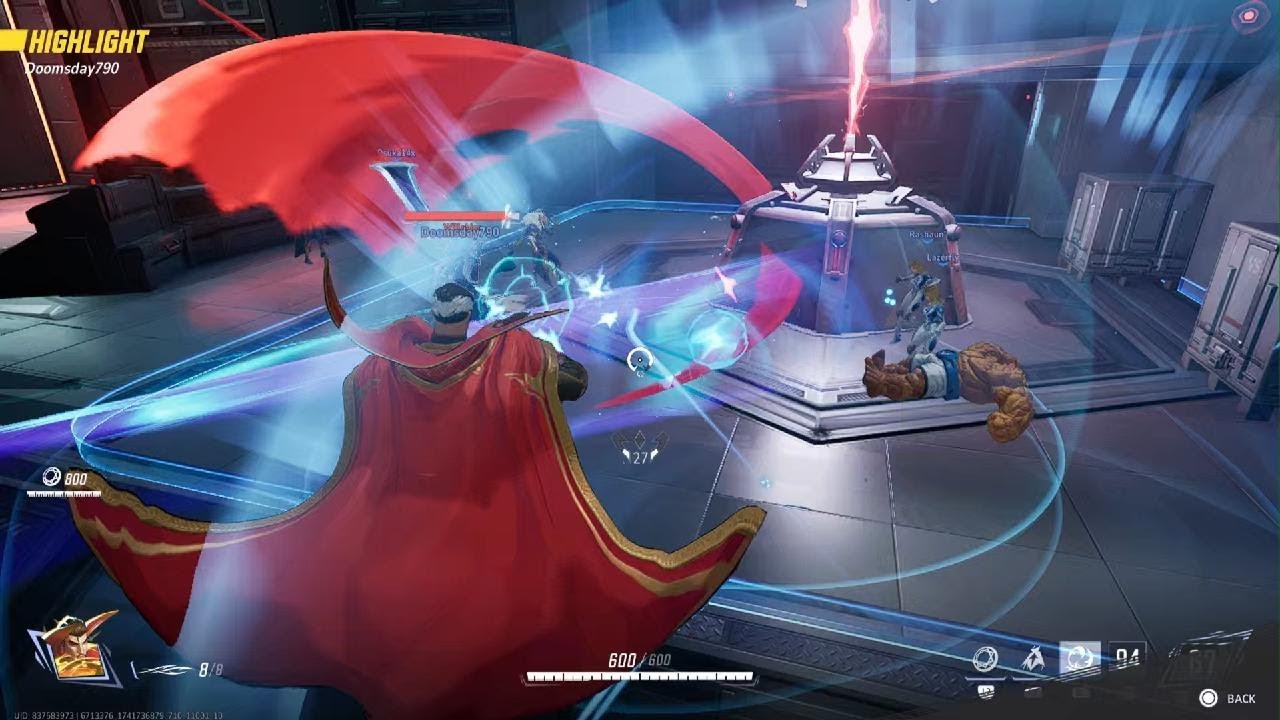 The thing running from Doctor Strange. Marvel rivals. - YouTube