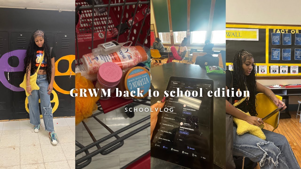 GRWM junior year edition new chapter ! - YouTube