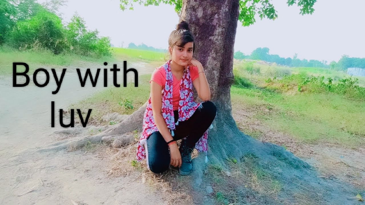Boy with luv dance covered by Rashi pandey// bts song💜//superstar Rashi ...