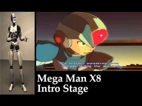 Mega Man X8 ~ Intro Stage Boss Vile - YouTube