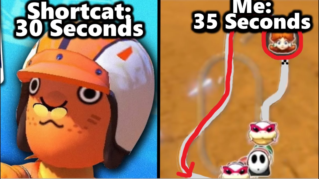 I BEAT Shortcat by Waiting 35 SECONDS in Mario Kart 8 Deluxe - YouTube
