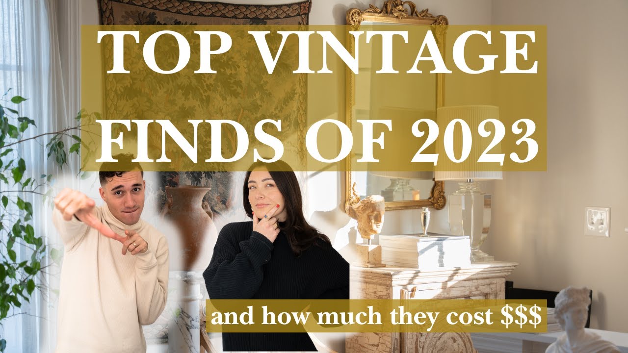 TOP 5 VINTAGE FINDS OF 2023 & WHAT THEY COST US $$$ | Antique Haul ...