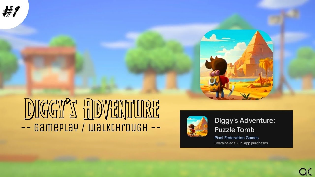 Diggy's Adventure Gameplay Part 1 | Fun Adventure | Mystery | Puzzle ...