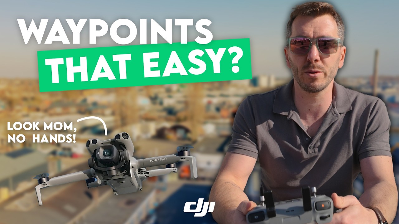 Setting Up Waypoints for your DJI Drones - YouTube
