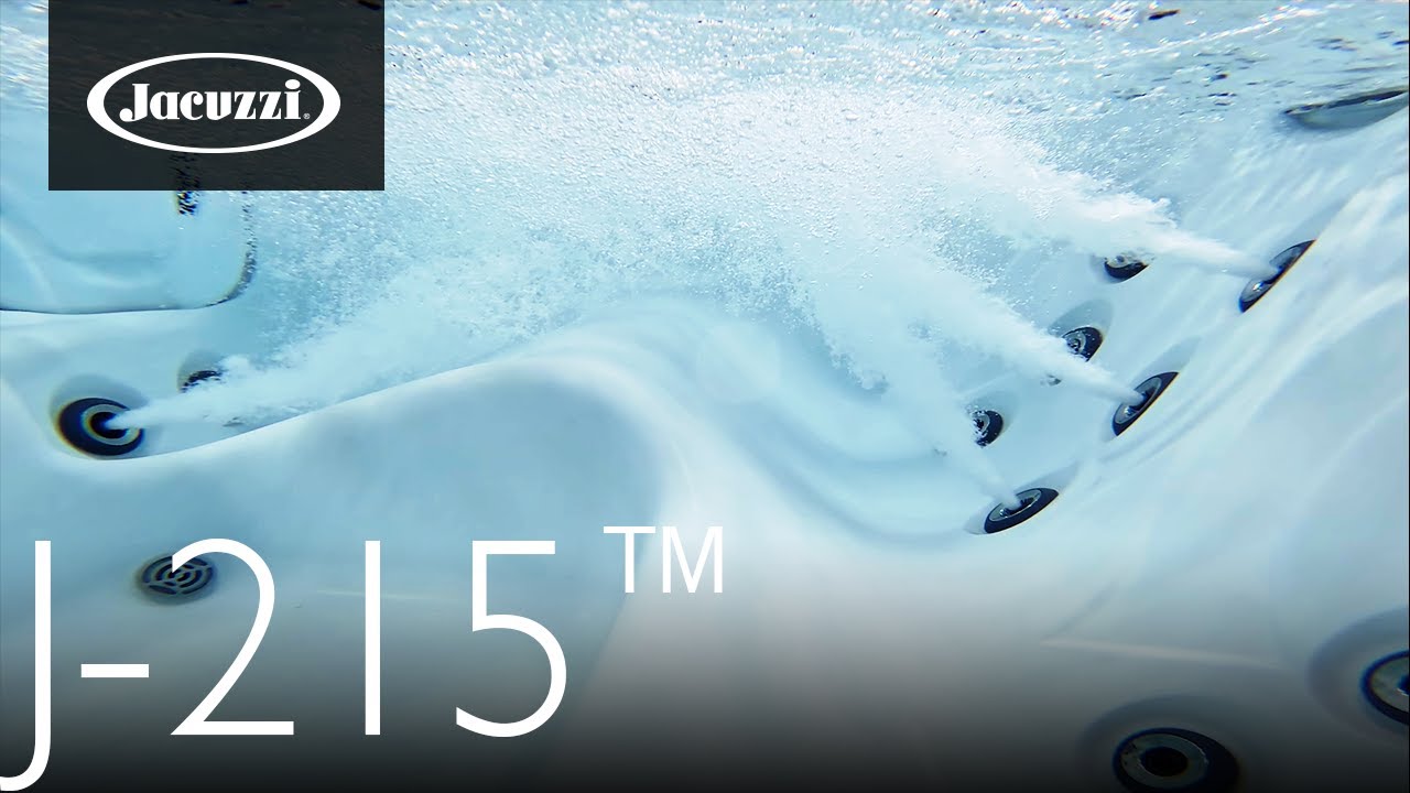 J 215™ Compact Hot Tub with Lounge Seating - YouTube