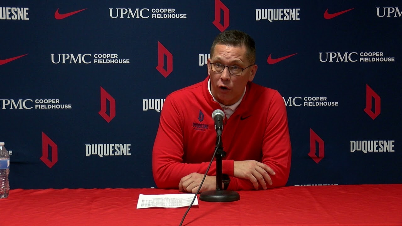 Dan Burt Postgame St. Bonaventure - YouTube