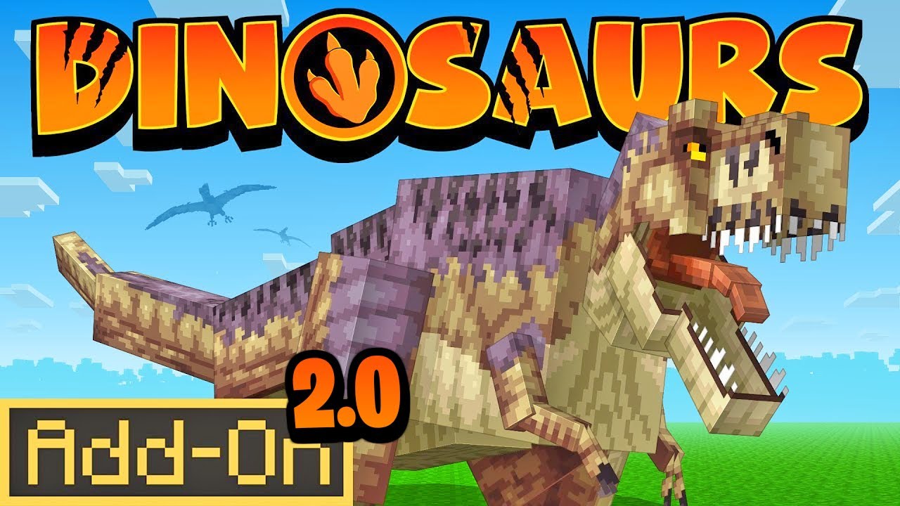 DINOSAURS 2.0 ADDON Brings 10 NEW Dinos to Minecraft Bedrock Edition ...