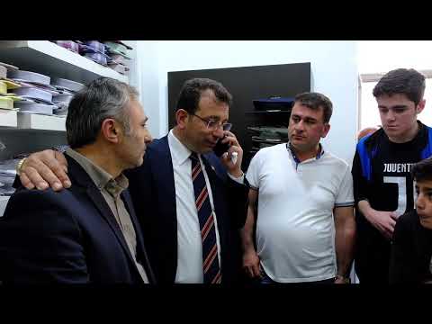 Van’da esnaf ziyareti yapan İmamoğlu’ndan esnafa: Uyduruyorsun!
